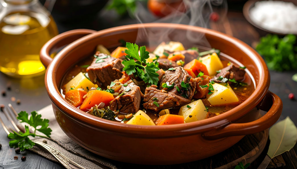 Spicy Beef Stew with Ghost Pepper Heat | Cat in Heat – Fat Cat Gourmet ...