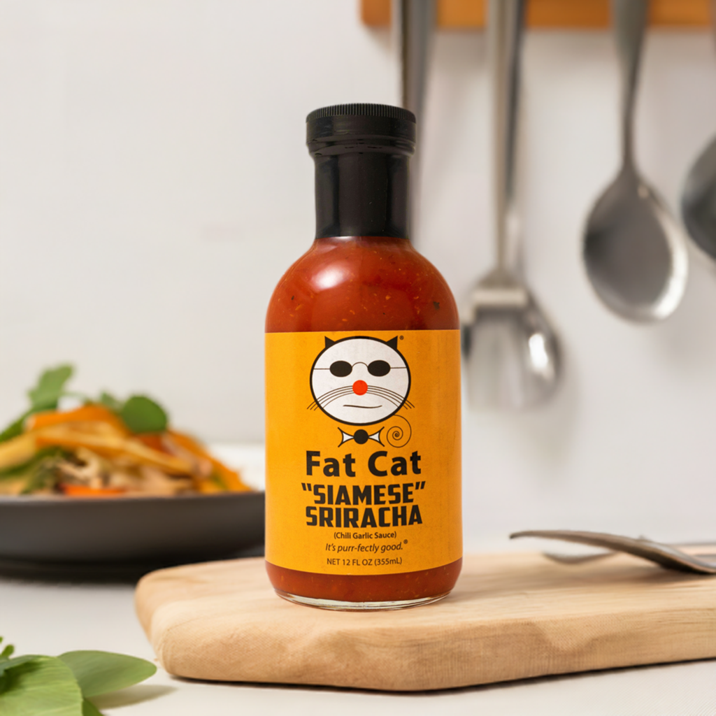 Siamese Sriracha Chili Garlic Sauce by Fat Cat Gourmet – Fat Cat ...